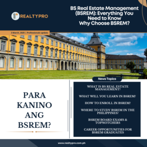 What is BS Real Estate Management? Why Choose BSREM? | RealtyPro